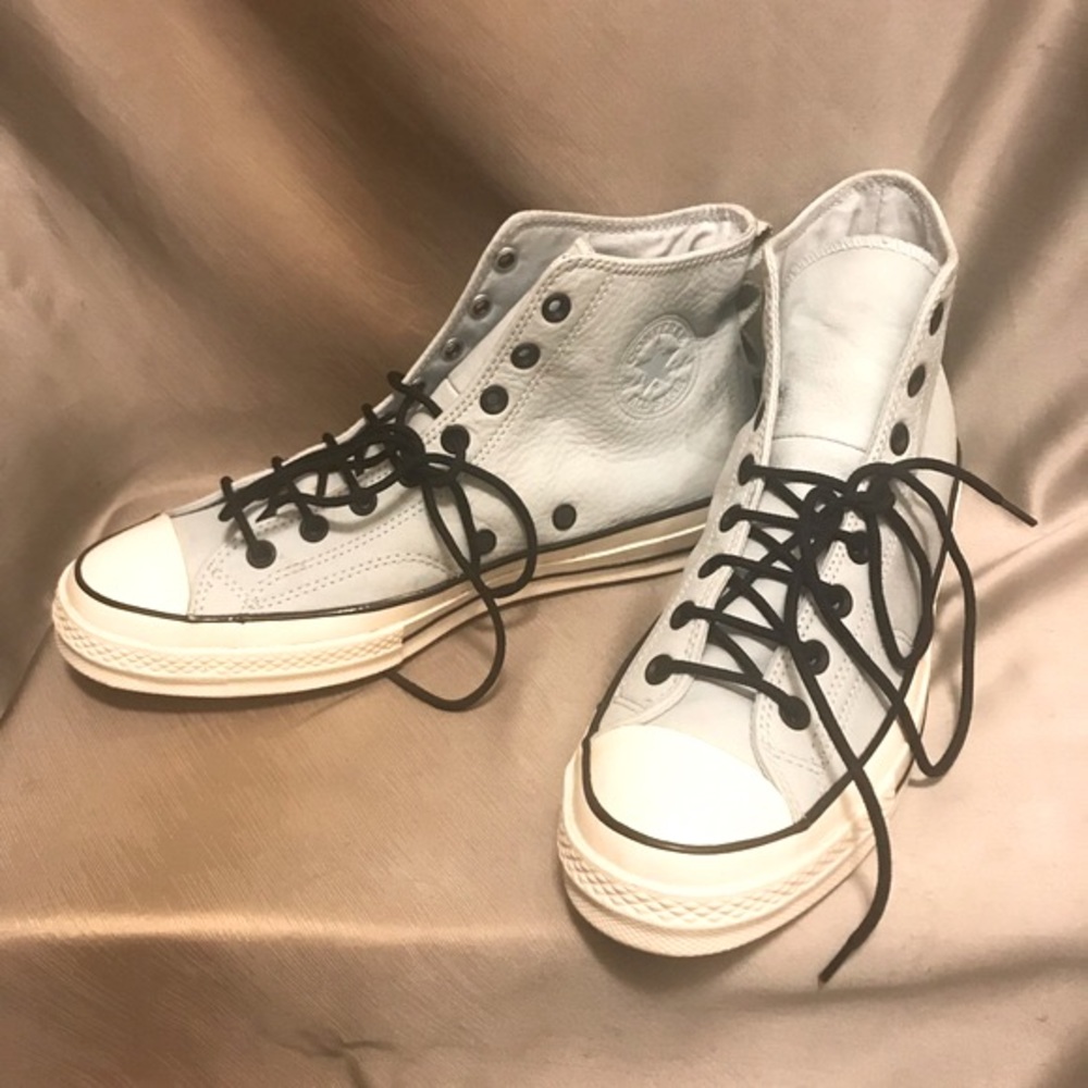 Men’s Powder Blue Suede Converse Chucktaylor All Star… - Gem